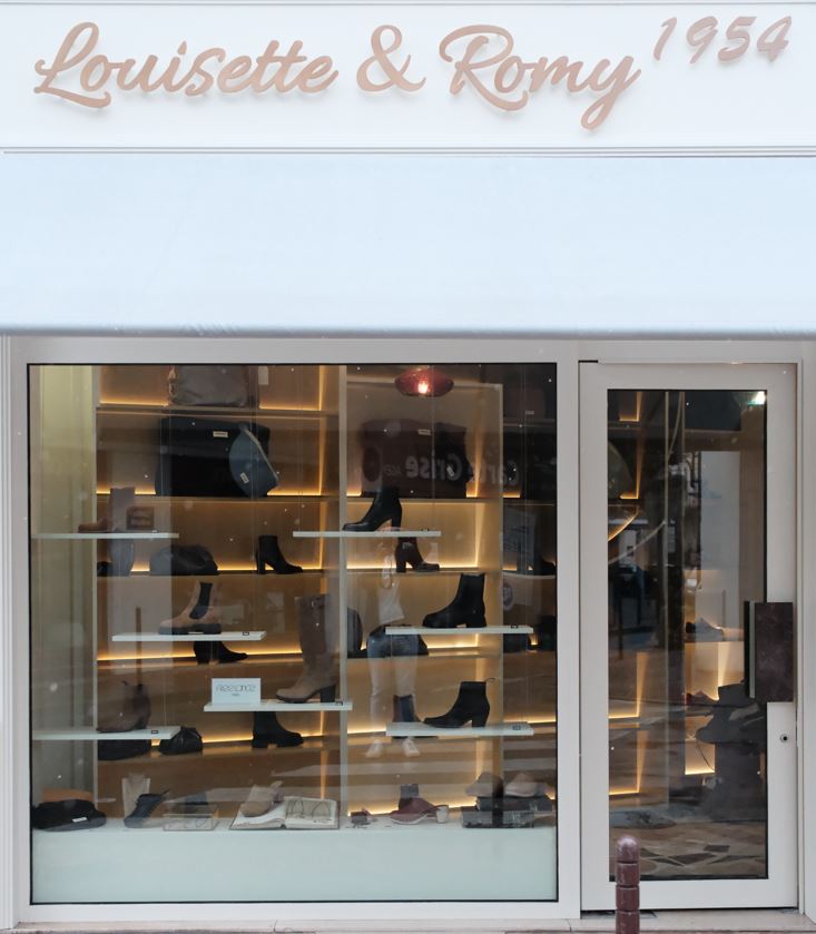 LOUISETTE ET ROMY 1954 - Agen Commerces